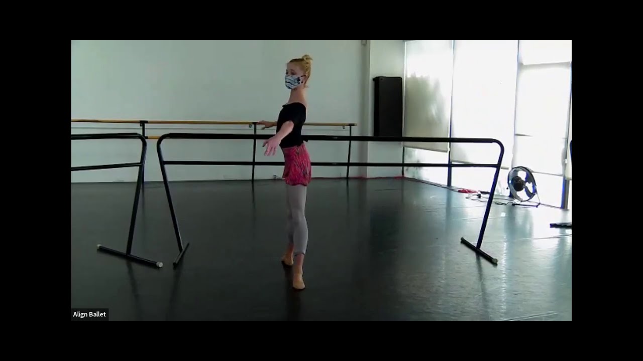 Intermediate adult ballet - FULL CLASS - YouTube