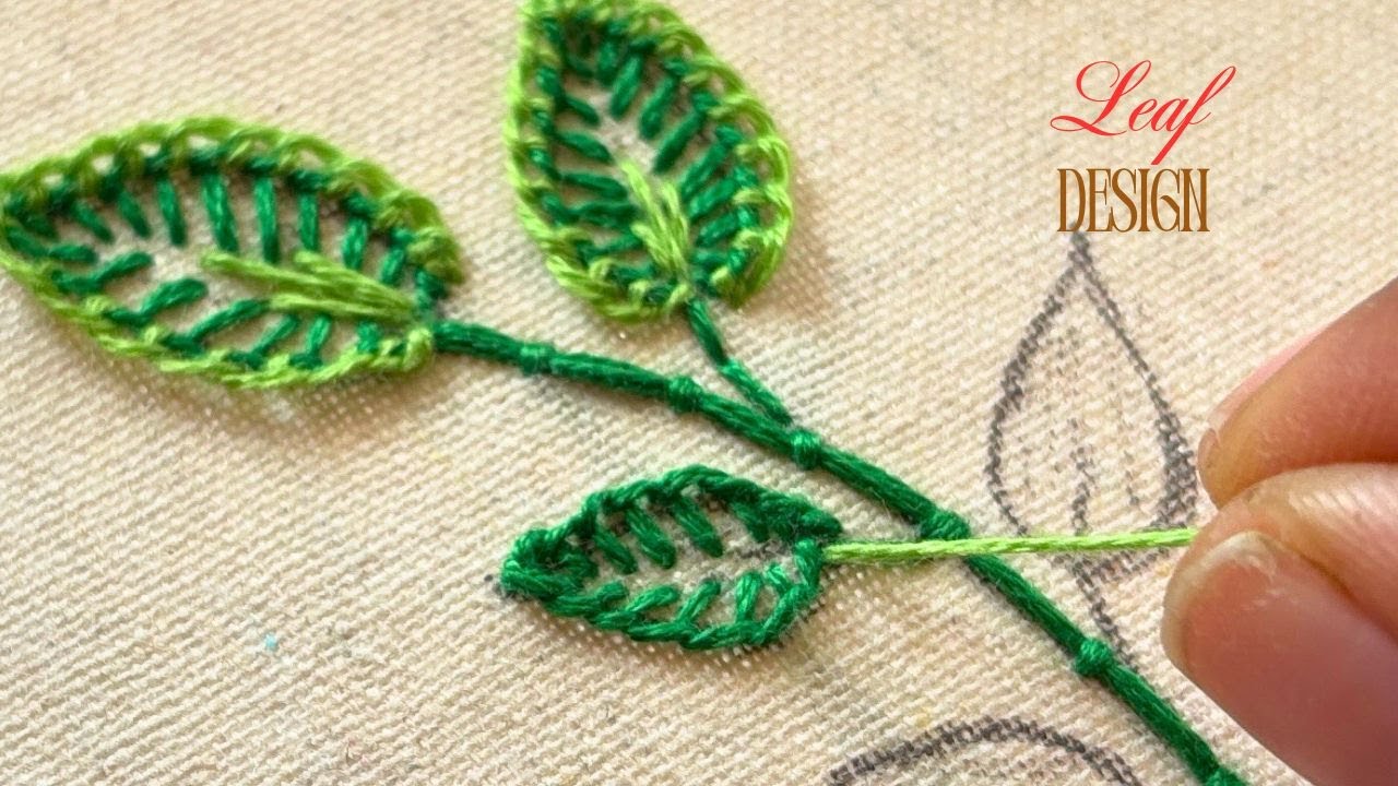 Beautiful Embroidery Design for Beginners – Easy Embroidery Stitches ...