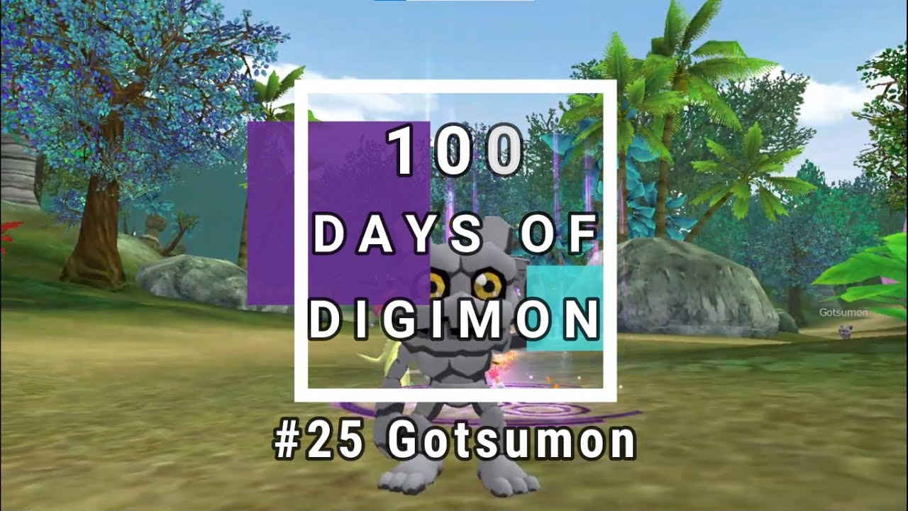 025. Gotsumon - 100 Days of Digimon Journey ! - Digimon Masters Online ...