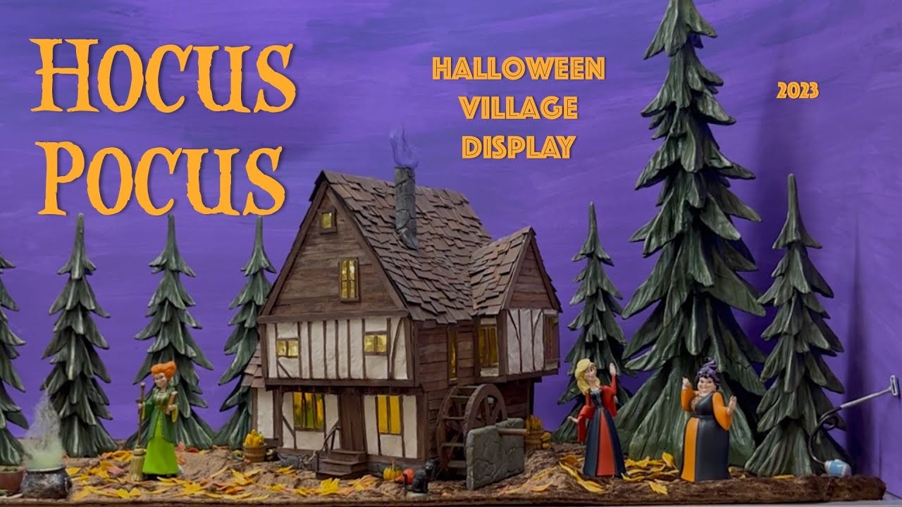 Hocus Pocus - Halloween Village Display - YouTube