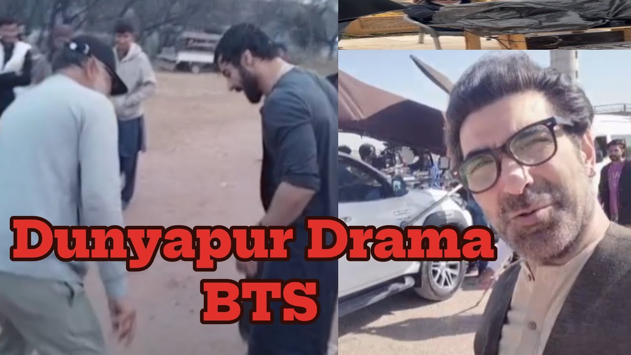 Dunyapur Drama BTS ft Khushal Khan | Shamyl Khan and Shaddi Bhai - YouTube
