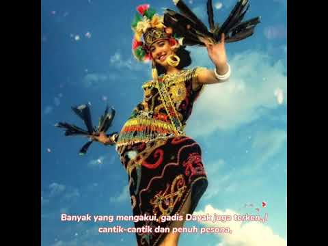 Pesona Gadis Dayak Cantik