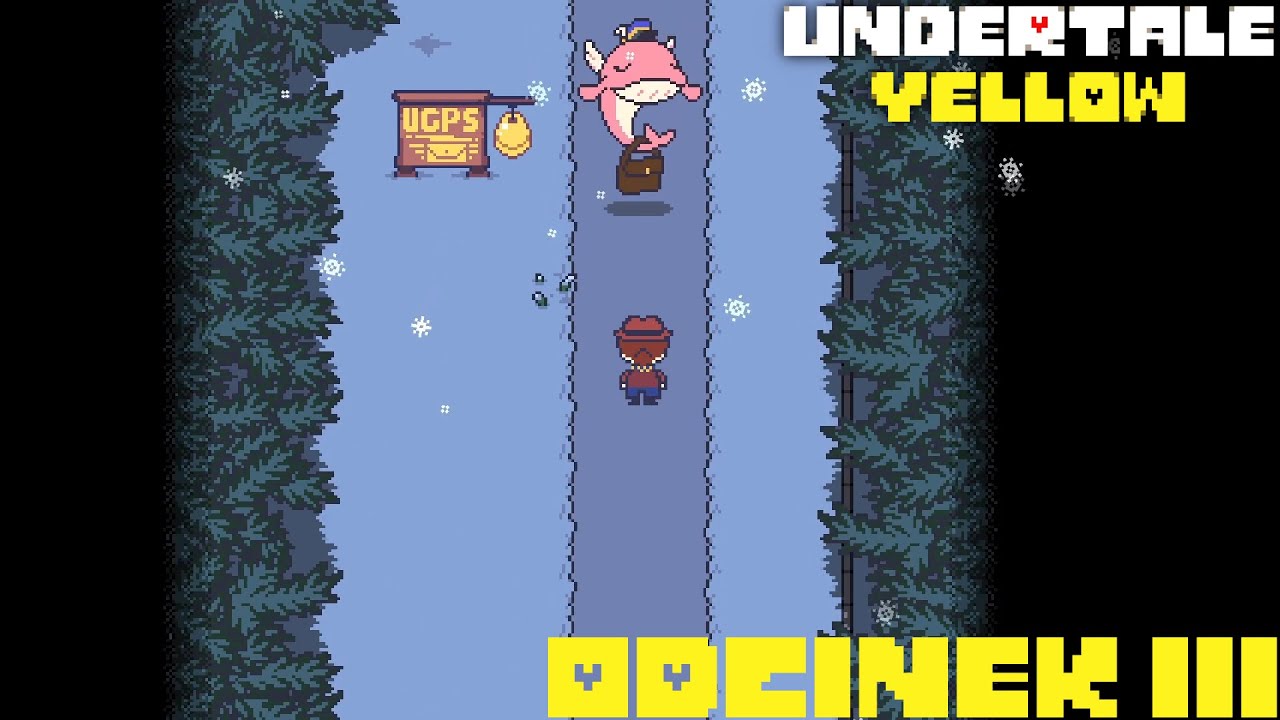 Poprzez Las Snowdin - Undertale Yellow #3 - YouTube