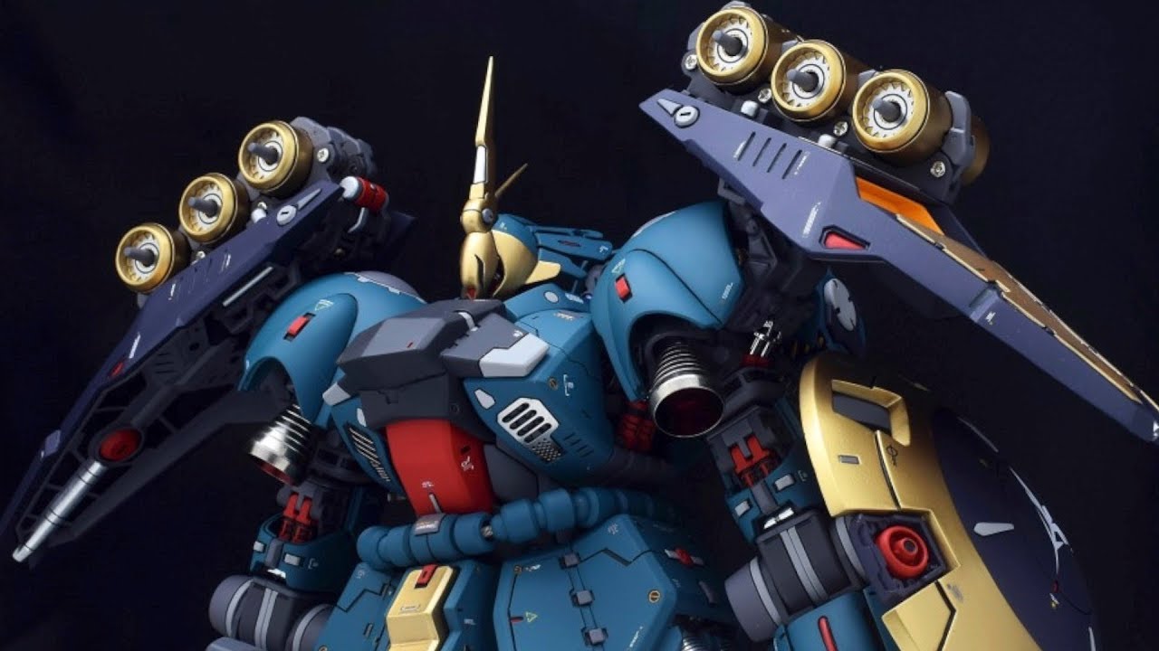 1/72 MSN-03 Jagd Doga - Custom Build(ヤクト・ドーガ) - YouTube