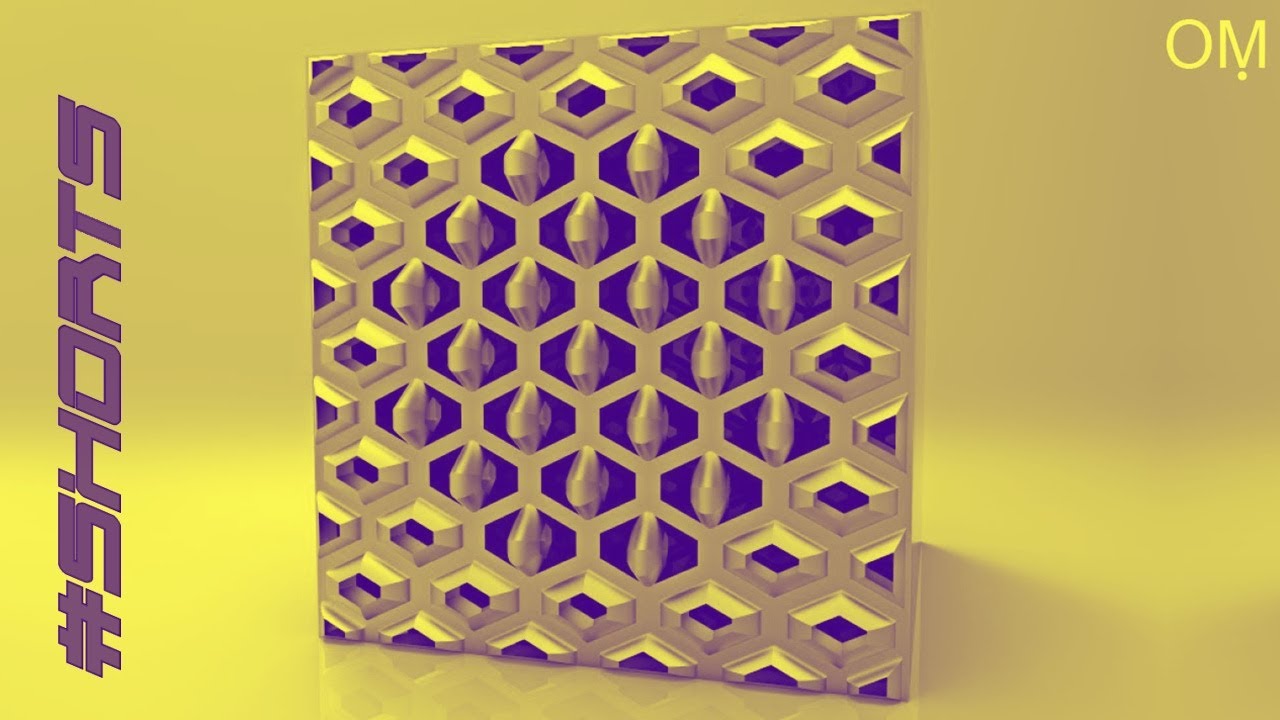 parametric facade - grasshopper rhino #shorts - YouTube