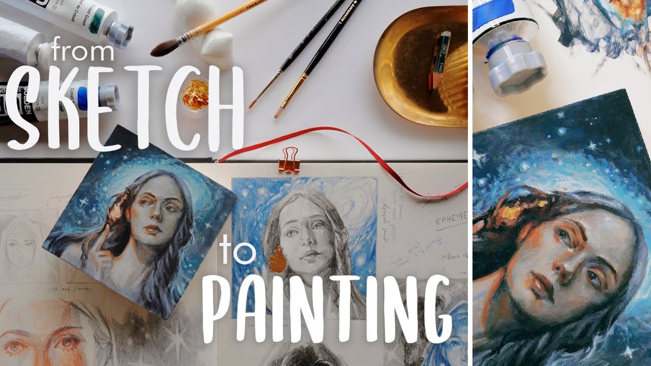 how to (finally) turn sketches into paintings | the fear of "final ...