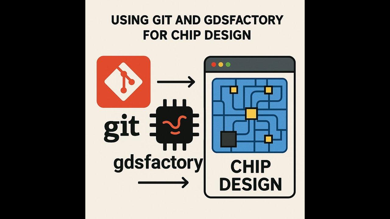 Using Git with GDSFactory in VS Code - YouTube
