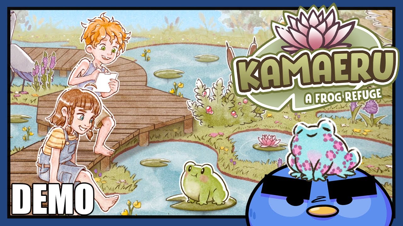 WHOLESOME FROG COLLECTION GAME??? (DEMO) Kamaeru: A Frog Refuge - YouTube