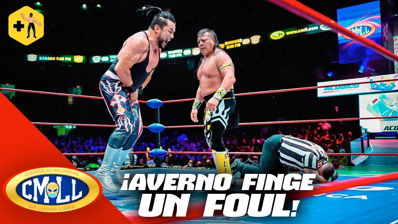 CMLL: ¡Averno finge un foul para que descalifiquen a Último Guerrero ...