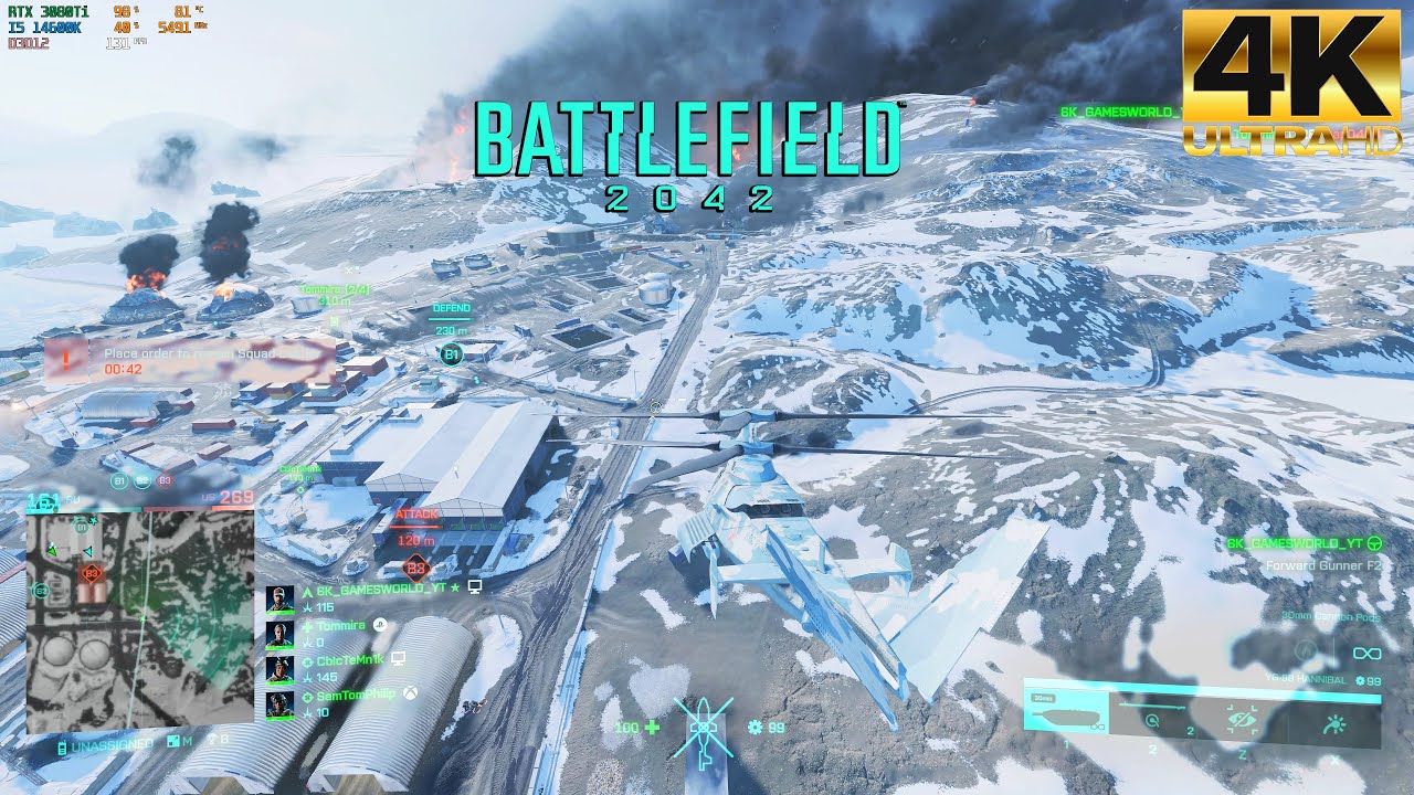 Battlefield 2042 BREAKAWAY - Control Gameplay 4K60FPS - YouTube