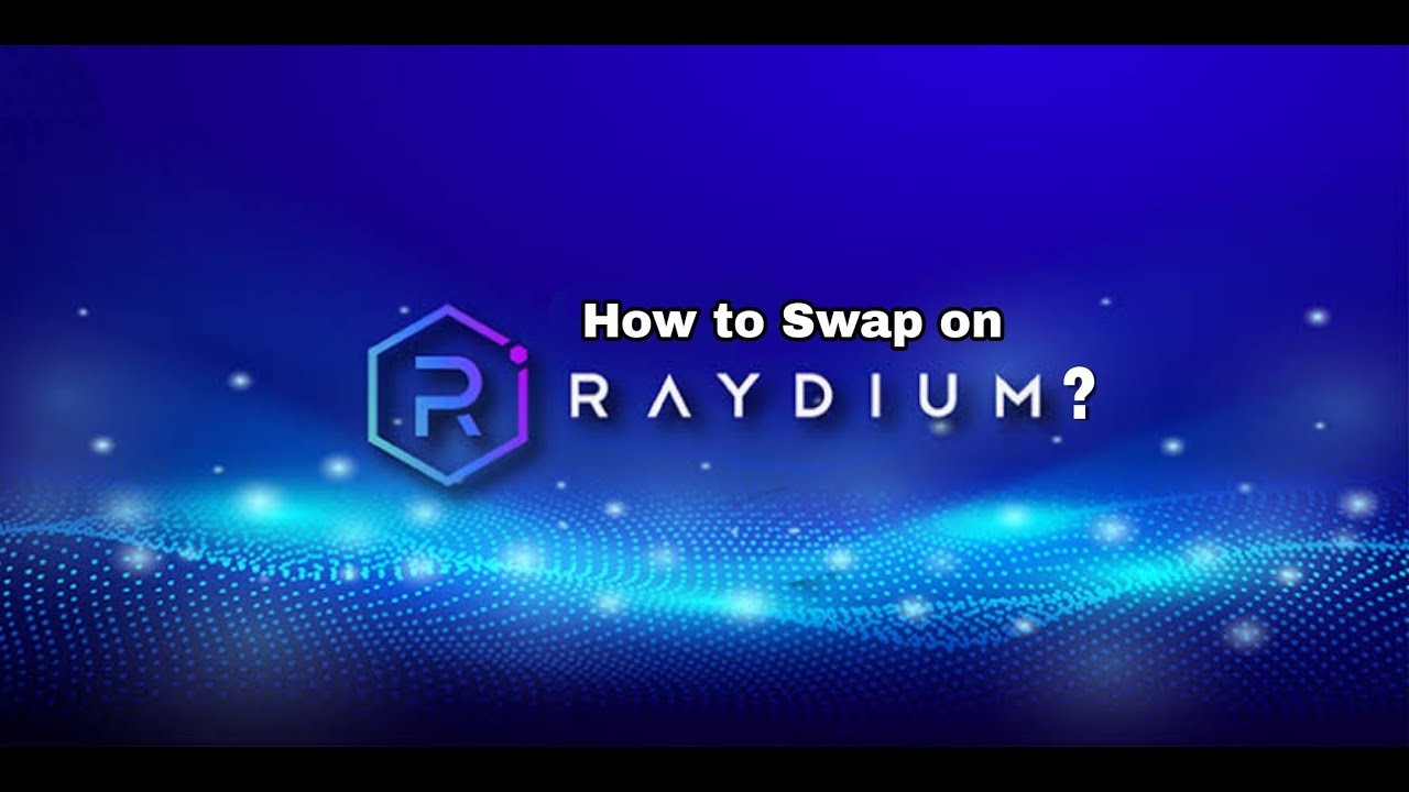 How to Swap tokens on RAYDIUM - YouTube