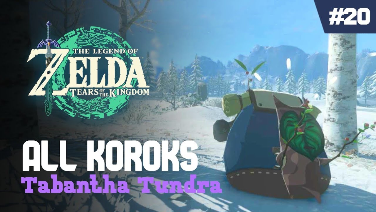 ALL Tabantha Tundra KOROK Seeds | Zelda Tears of the Kingdom - YouTube