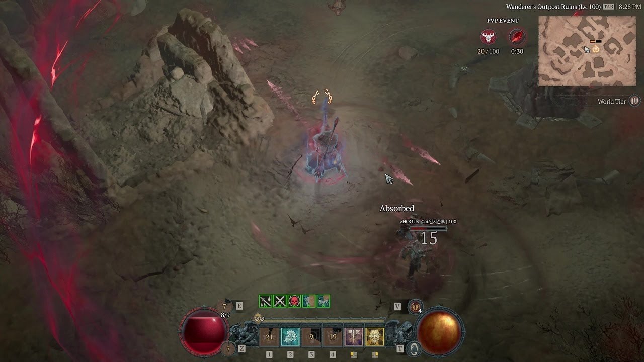 Diablo 4 Barbarian PvP - Thorn Barbarian vs Bone Spear Necromancer by ...