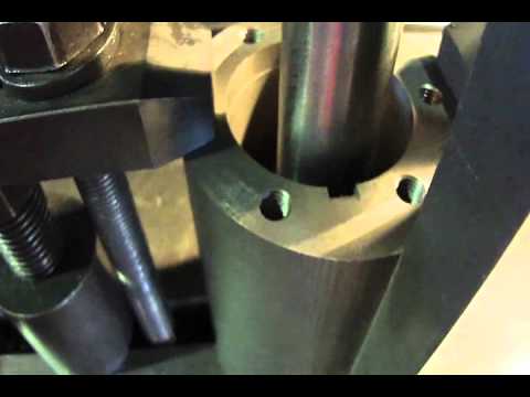 Key way machining on CNC milling machine - YouTube