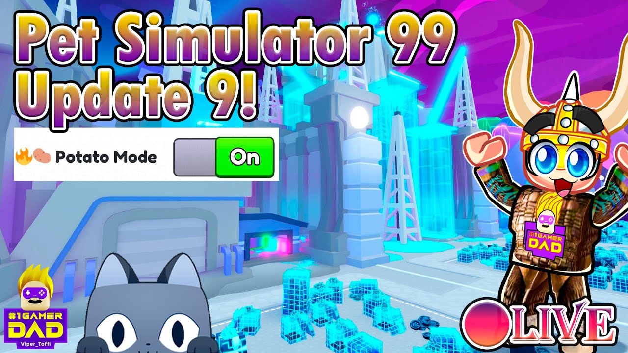Lets Play Pet Simulator 99 Update 9 Together 🔴LIVE - YouTube