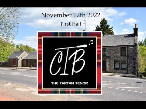 Tartan Tenor Strathaven Town Mill November 12th 2022 - YouTube