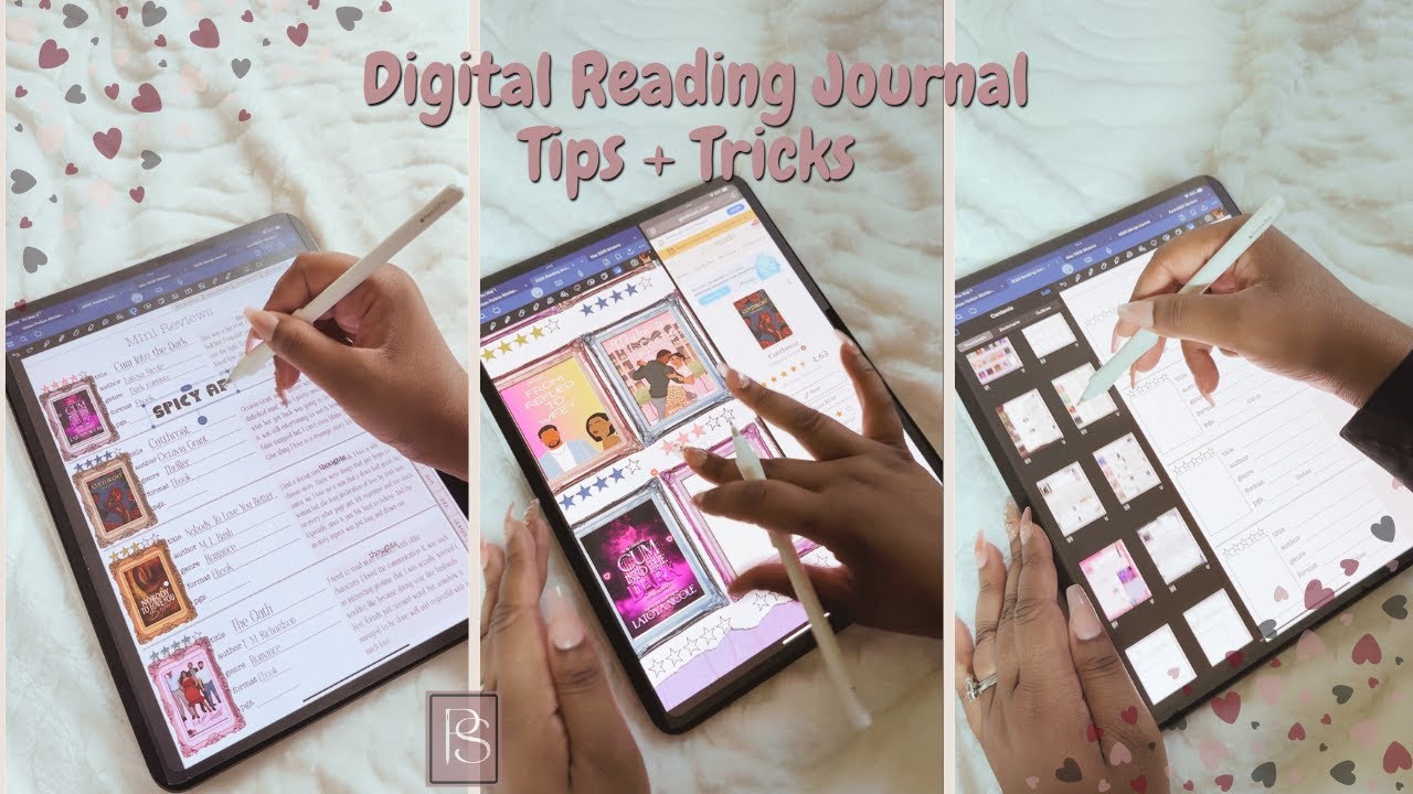 5+ Ways to Customize Your Digital Reading Journal | Goodnotes Tips ...