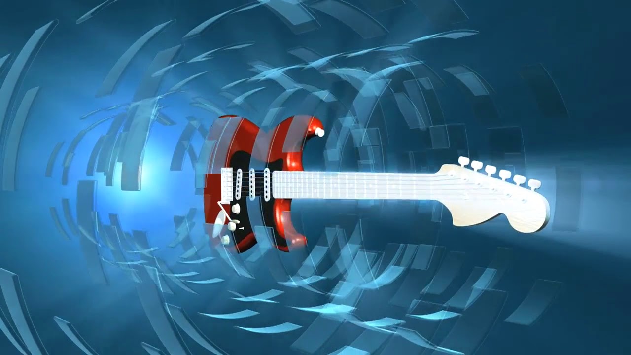 Electric Guitar, Instrument, Music, No Copyright, Copyright Free Video ...