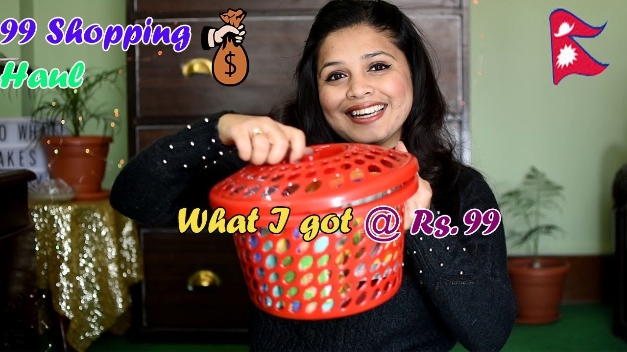 99 Shop Haul | Everything for Rs. 99 | 99 Shop in Kathmandu | Swostika ...
