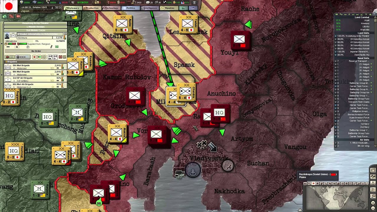 Tok plays HoI3 - Japan ep. 113 - Link-Up - YouTube