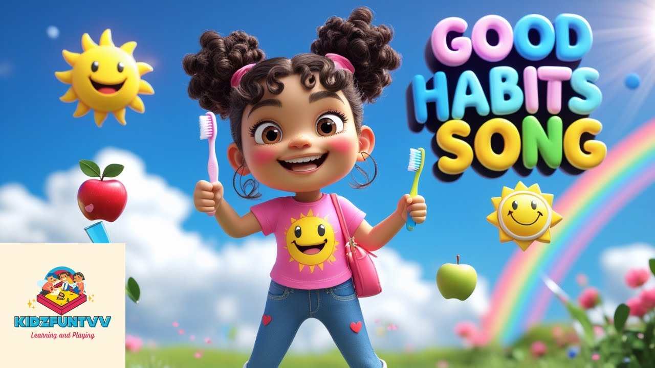 Good Habits Song | Nursery Rhymes & Songs for Kids | @Kidzfuntvv - YouTube