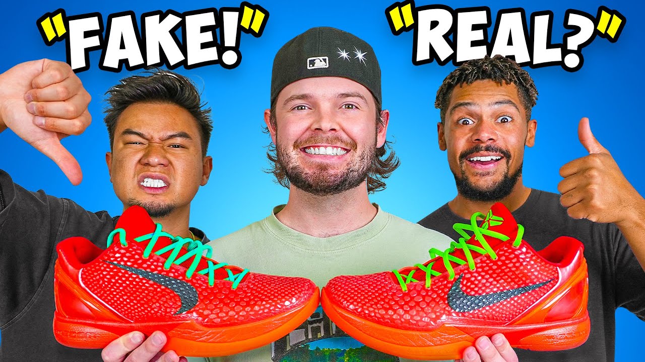 Testing Real vs Fake Basketball Shoes! - YouTube