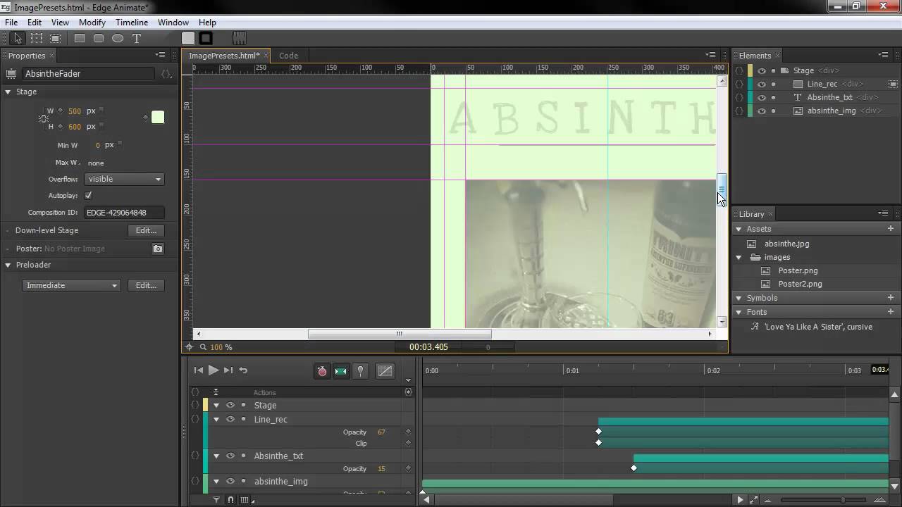 Adobe Edge Animate Preview 7: Interface Improvements - YouTube