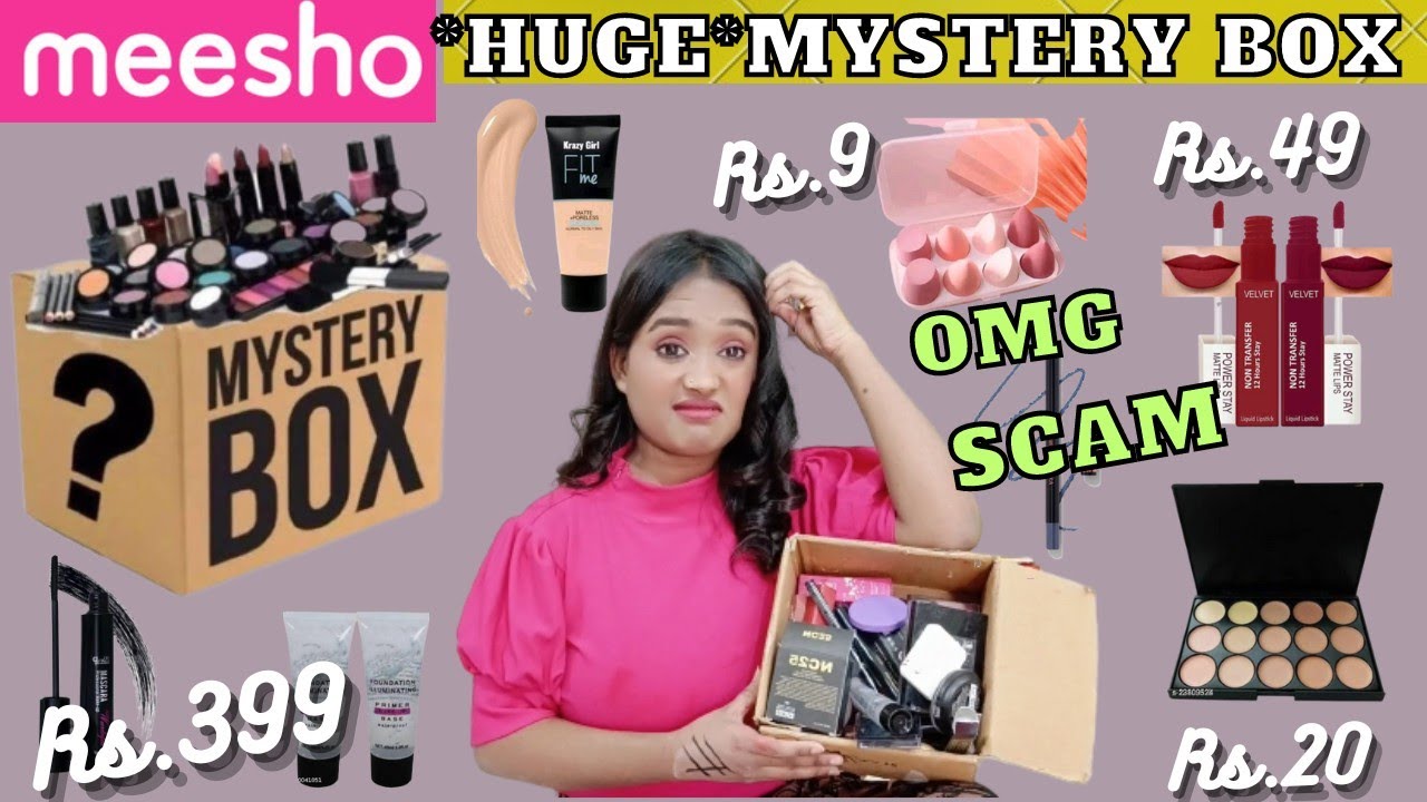 Meesho *Huge* Mystery Box || Omg 😱 इतना बड़ा Froud हो गया मेरे साथ 😭 ...