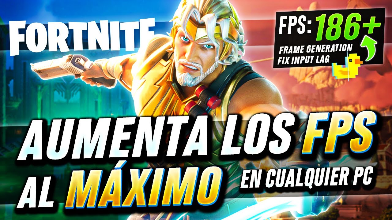 FORTNITE: ¡Duplica tus FPS con Frame Generation! 🎮 [FIX Input Lag ...
