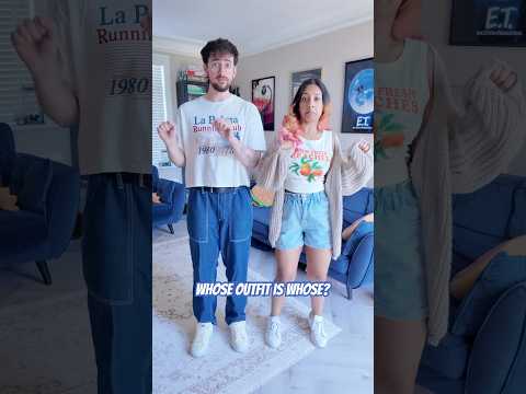 Couples outfit challenge
