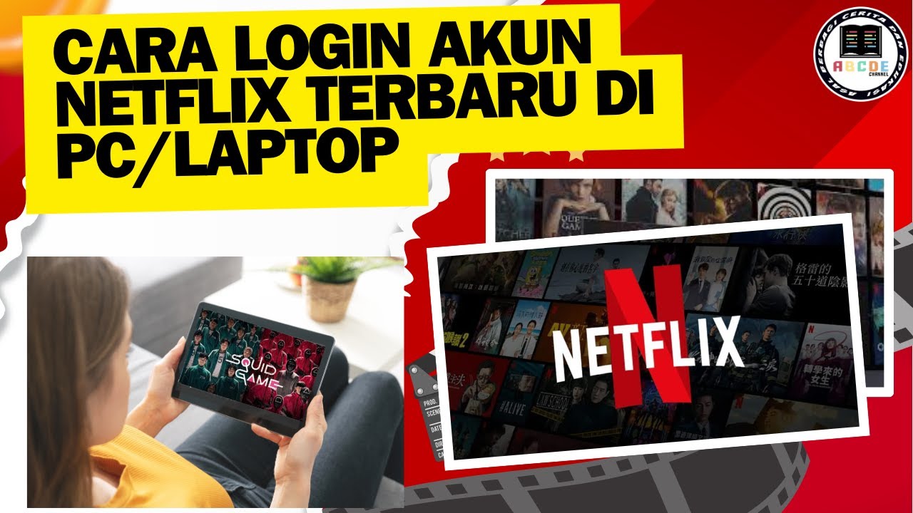 Cara Login Akun Netflix di Laptop atau Komputer - YouTube