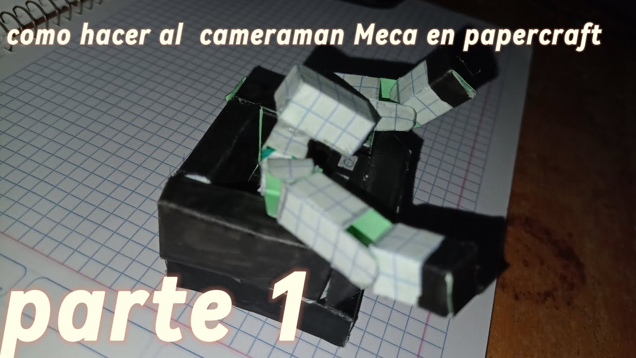 como hacer al cameraman Meca en papercraft🤑 🫂#skibiditoilet # ...