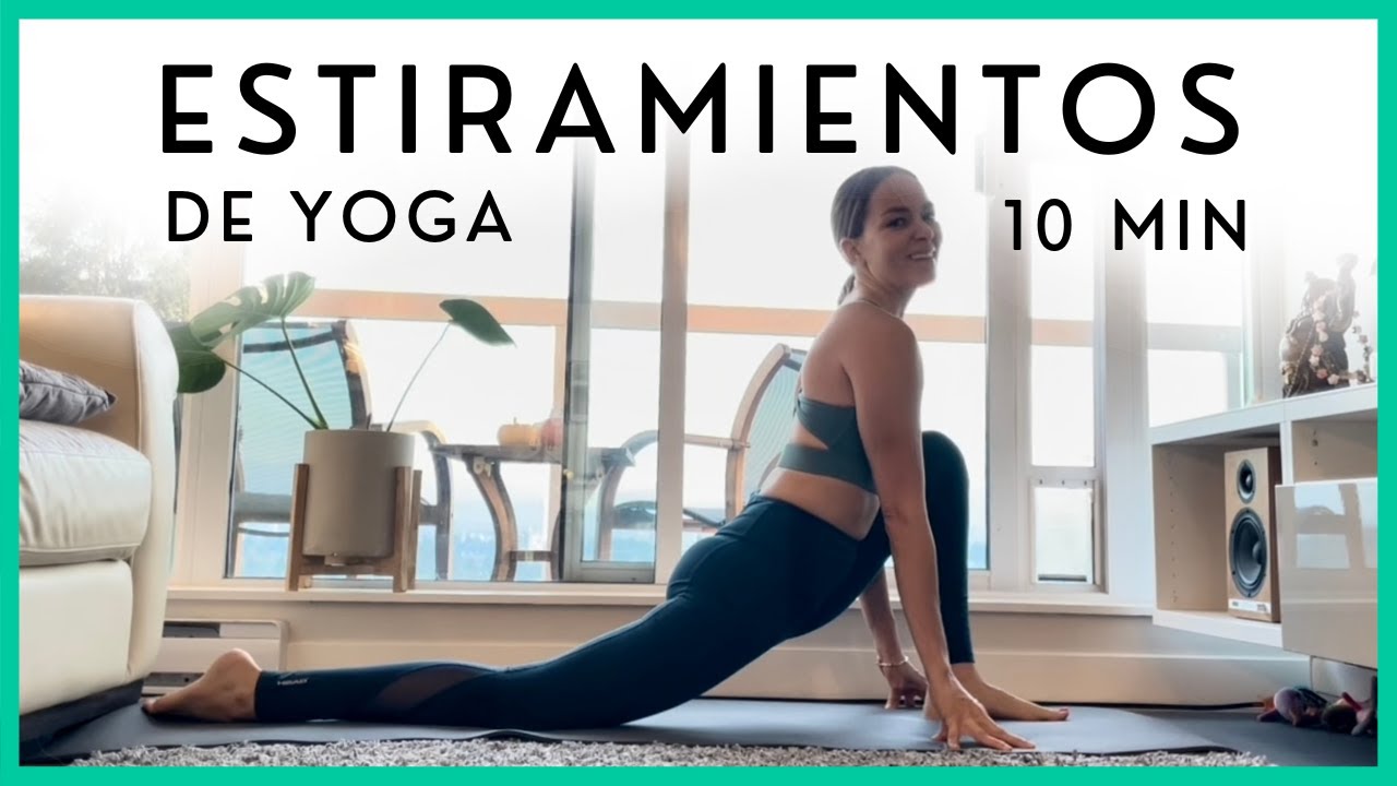 Clase de Yoga para Principiantes 10 Minutos | Posturas de Yoga para ...