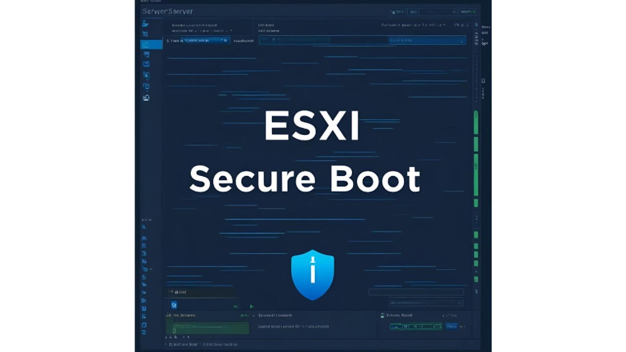 Co zrobić jeśli zapomnimy o Secure Boot przed instalacją ESXi - YouTube