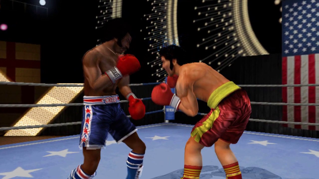 Rocky legends (PS2) Apollo Creed Best Knockouts! - YouTube