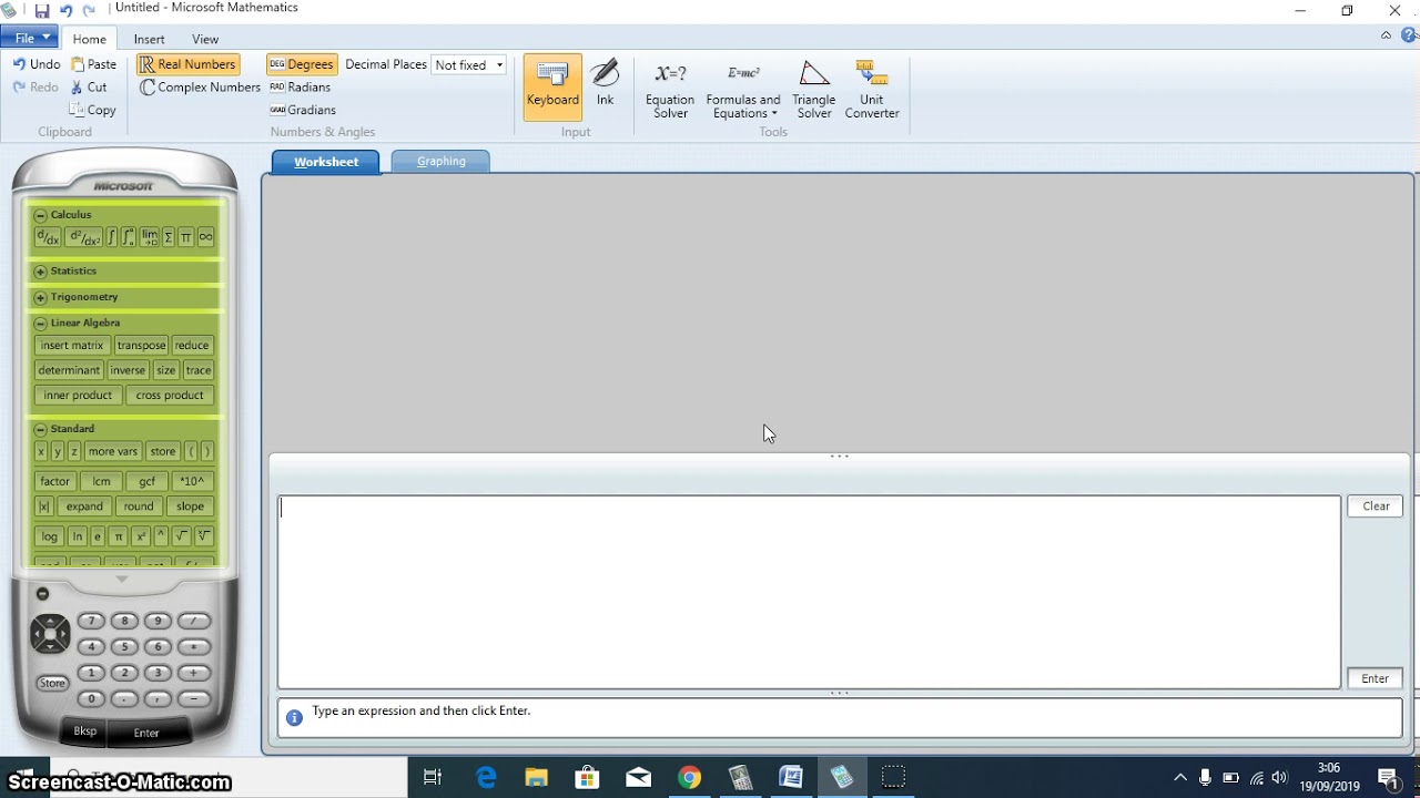 Tutorial menggunakan microsoft mathematics - YouTube