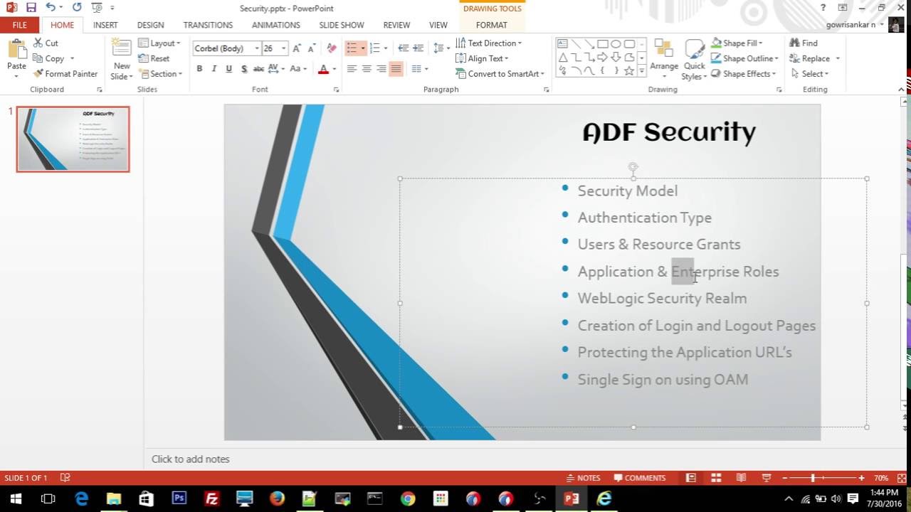 ADF Security Part 1 - YouTube