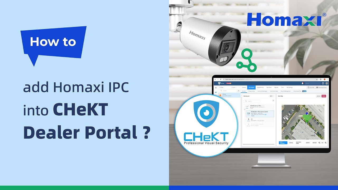How to add Homaxi IPC into CHeKT Dealer Portal? - YouTube