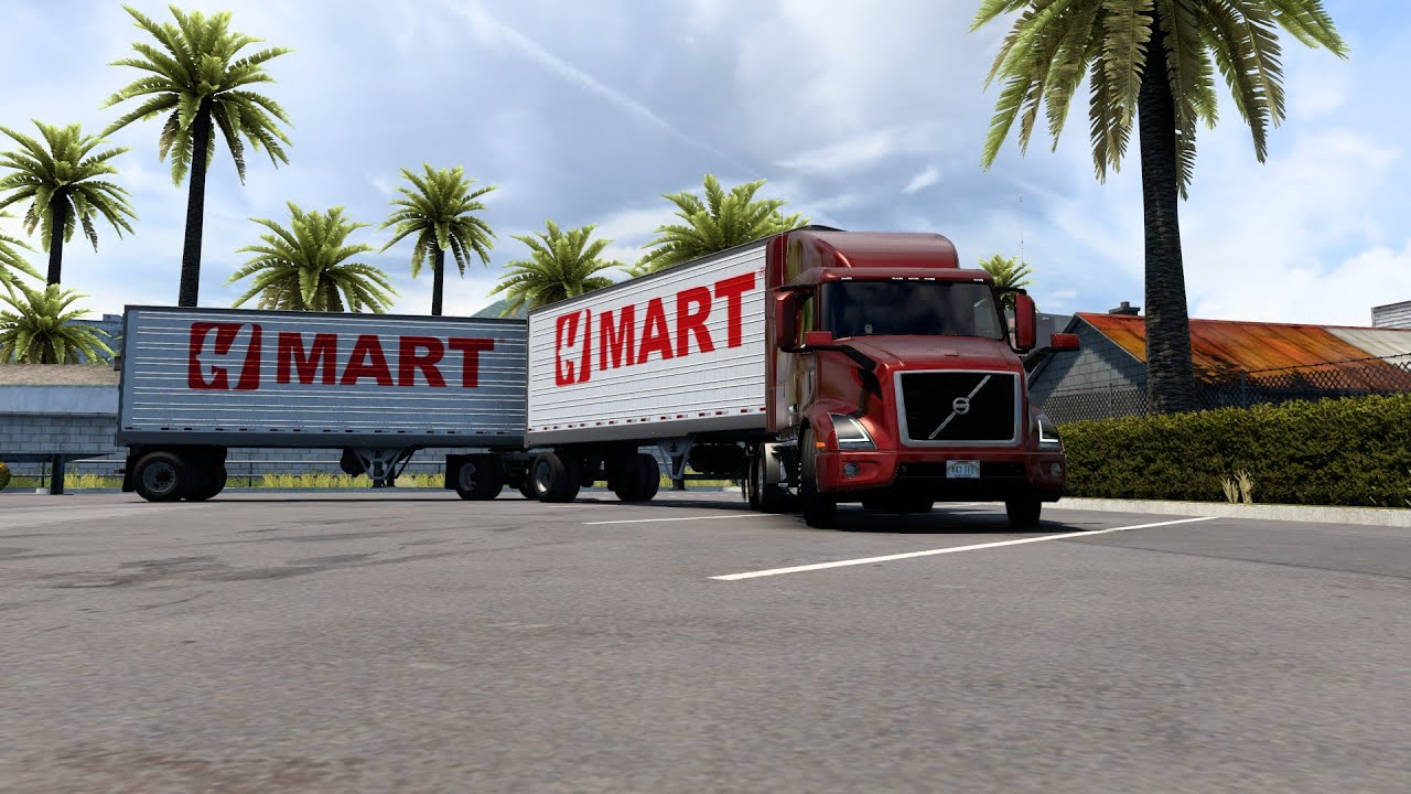 ATS (1.44) Pacific Map. Coast to Coast. Los Angeles Cruise Terminal ...