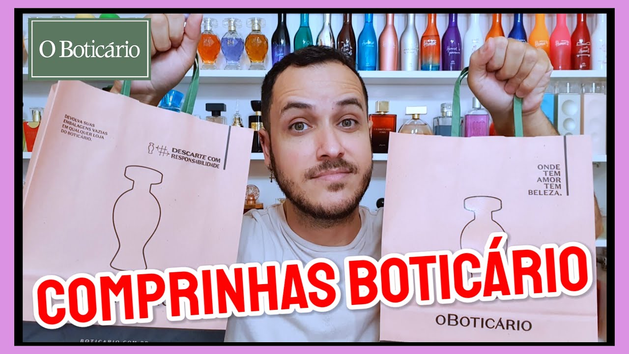 Comprinhas BOTICÁRIO com OS NOVOS EGEOS CHOC BERRY e CHOC MINT - YouTube