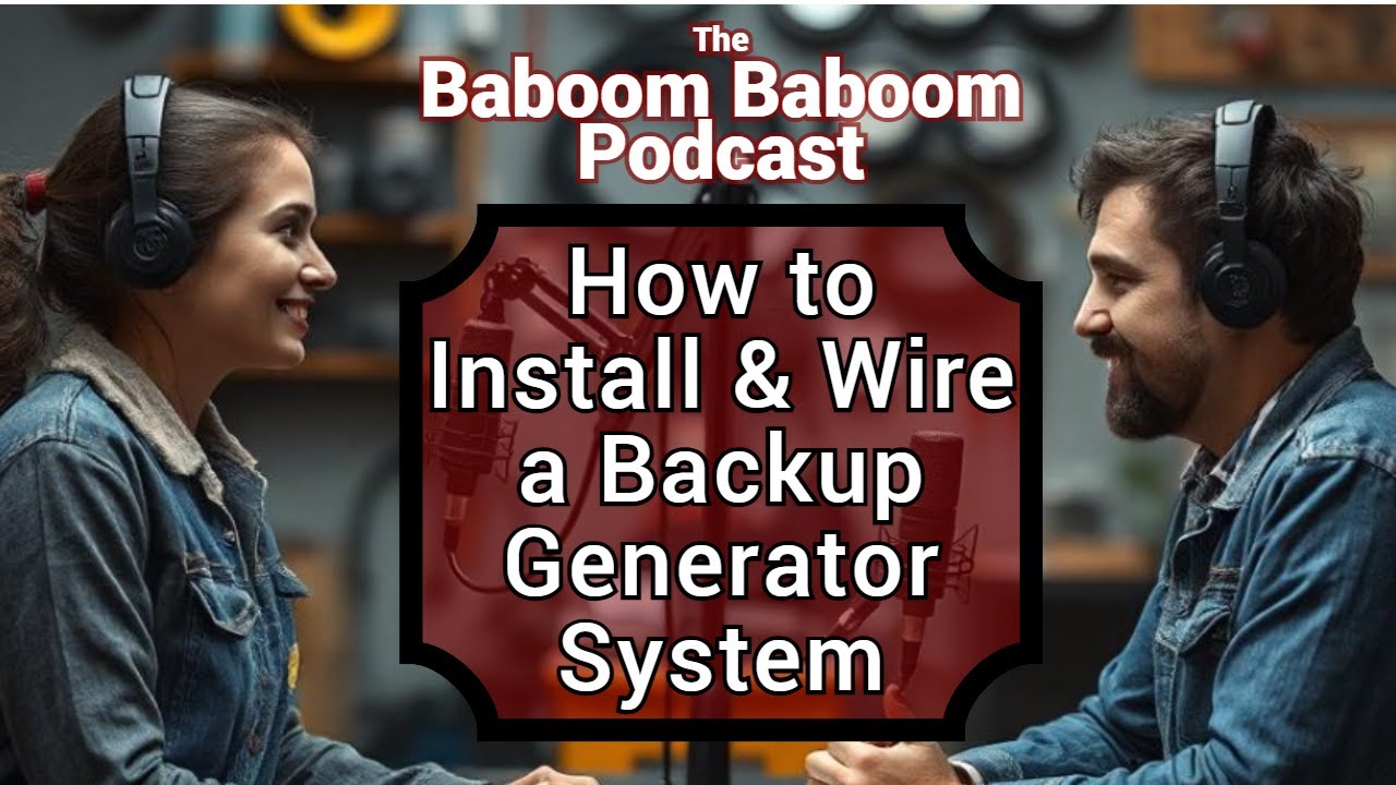 How to Install and Wire a Backup Generator System - Baboom Baboom ...