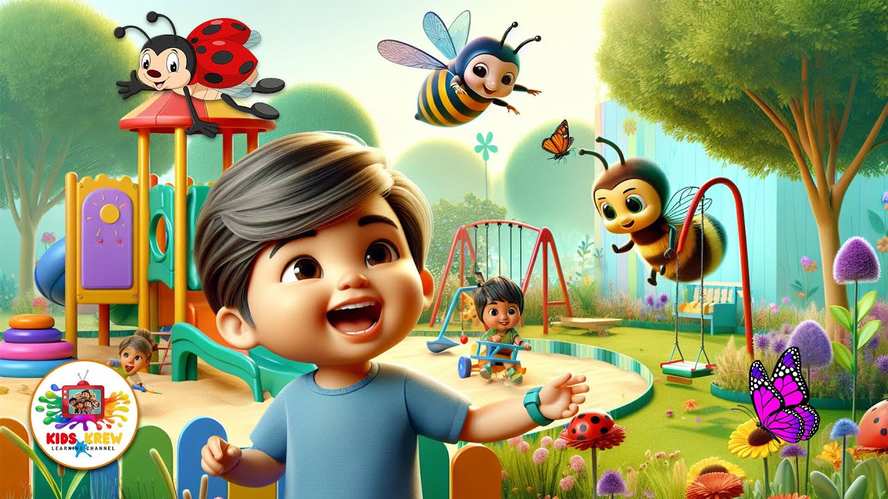 Insects Song for kids | Toddler Rhymes | Educational Songs | @KidsKrew ...