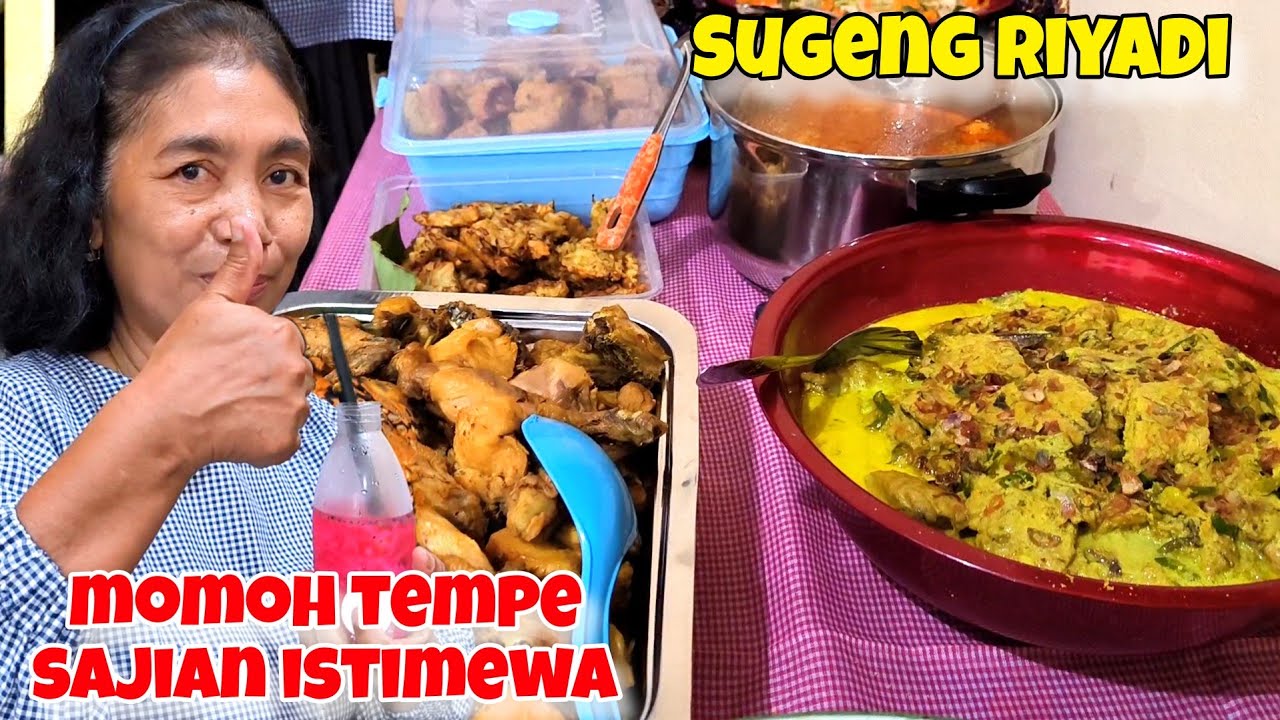 💥Momoh tempe, Gayeng dalam kebersamaan⛔Sugeng Riyadi - YouTube