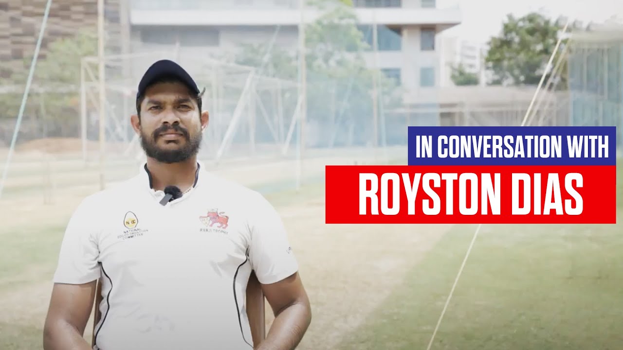 In Conversation with Royston Dias | Mumbai Cricket Association - YouTube