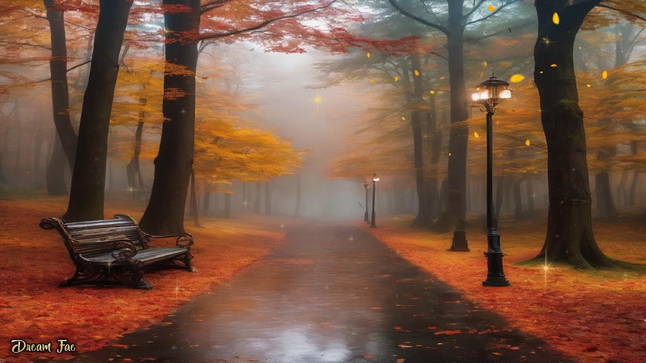 Autumn Cozy Forest, Autumn Ambience - relaxing fall leaves, 11 hour ...