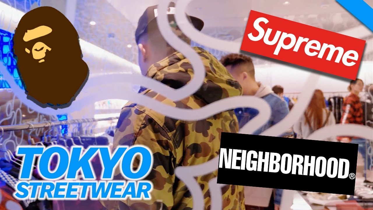 SUPREME, BAPE & JAPANESE STREETWEAR IN TOKYO World Tour | Fung Bros ...