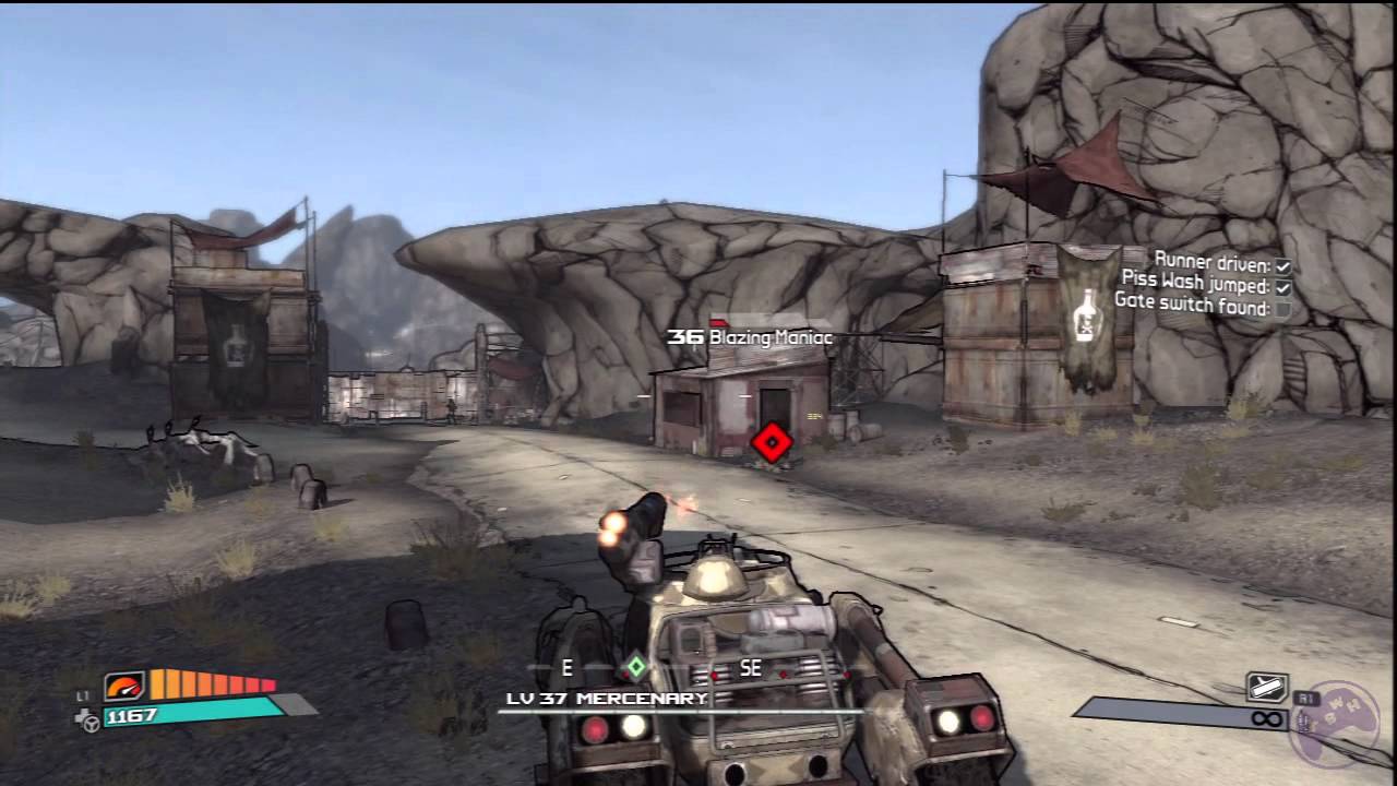 Borderlands: The Piss Wash Hurdle - YouTube