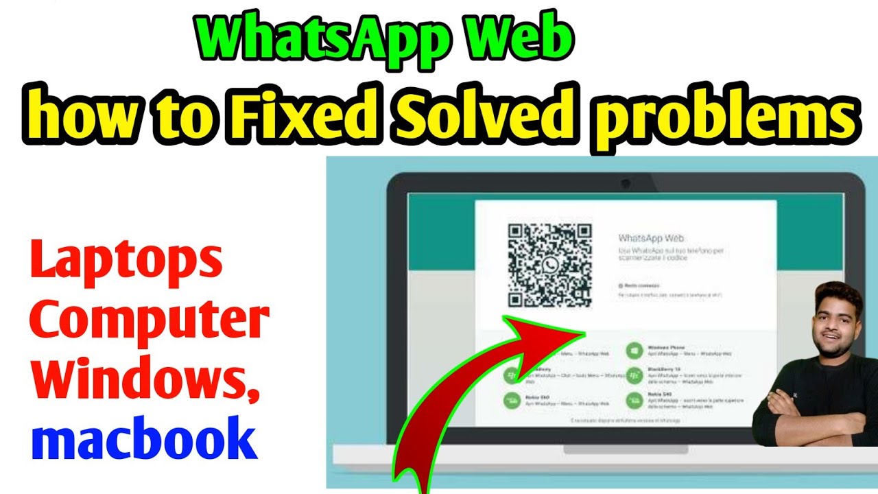 WhatsApp web retrying problem solution whatsapp web not working how to ...