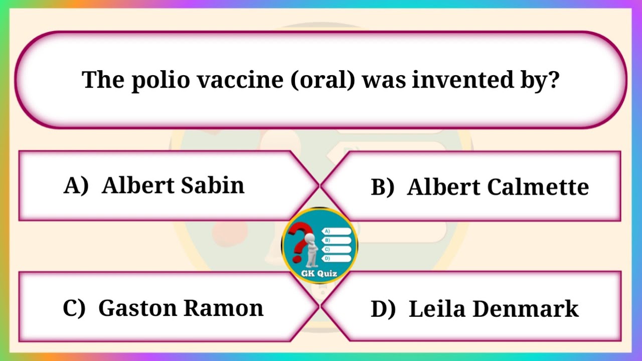 10 Quiz on Inventors and Inventions | Who is the inventor | Trivia Quiz ...