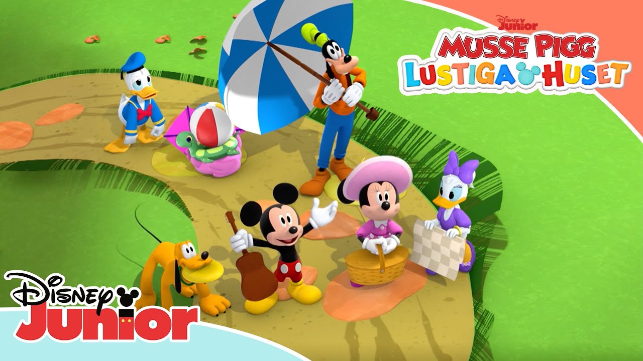 Födelsedag med Musse Pigg Lustiga Huset | Disney Junior Sverige - YouTube